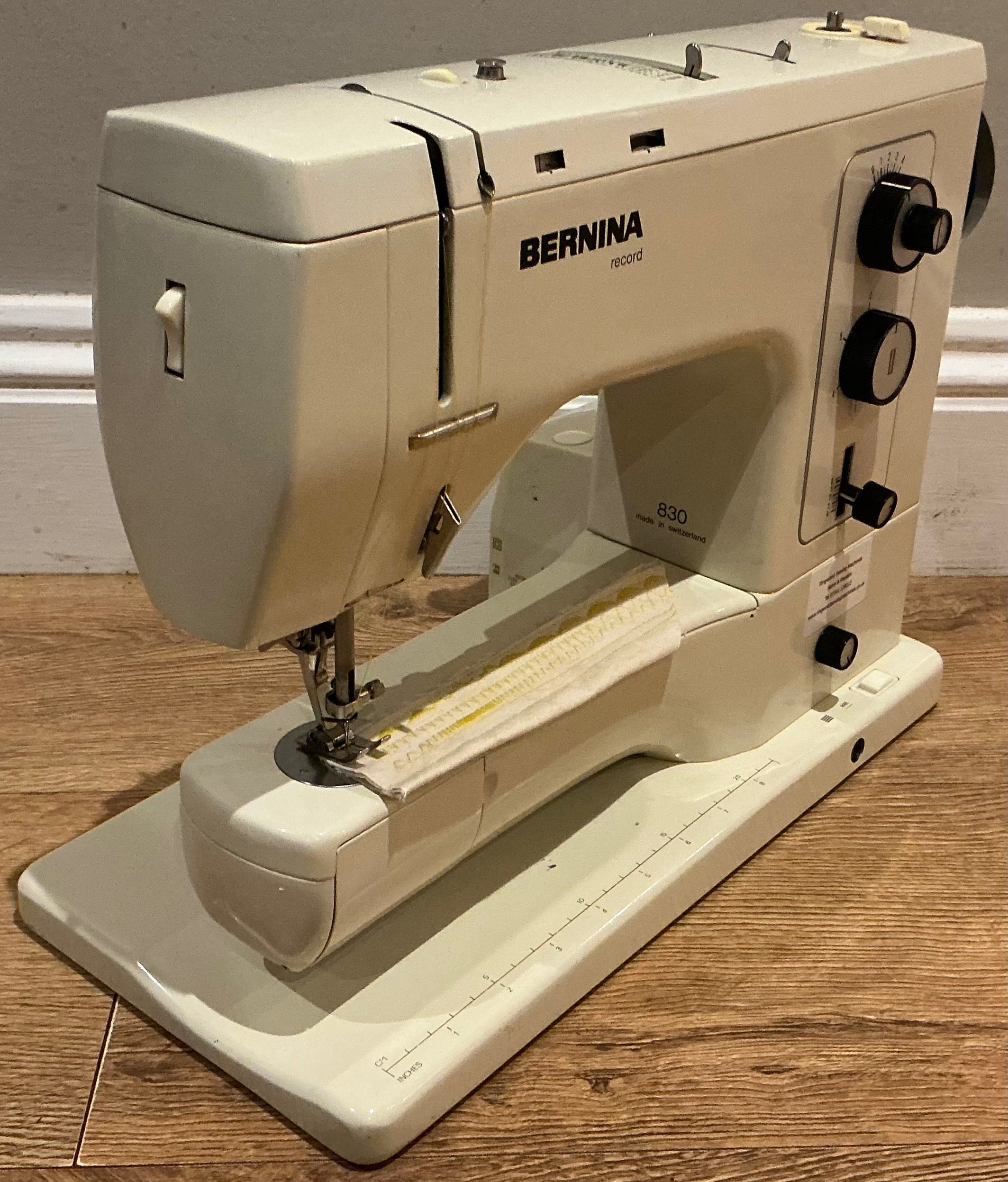 Bernina Record 830 Swiss Made Sewing Machine – SERVICED WITH WARRANTY ...