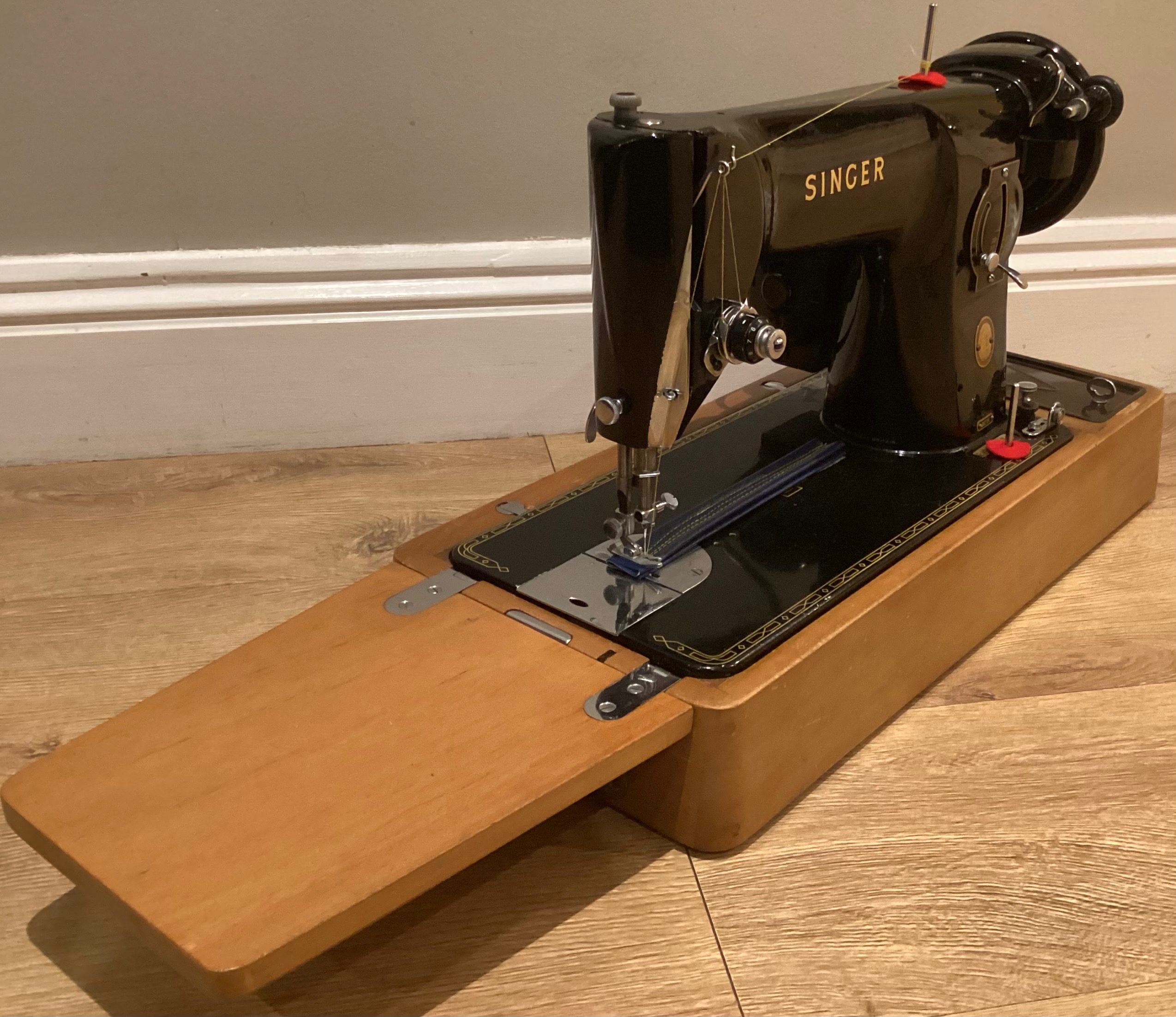 Singer 201K MK2 – Semi Industrial Sewing Machine-Serviced-Warranty ...